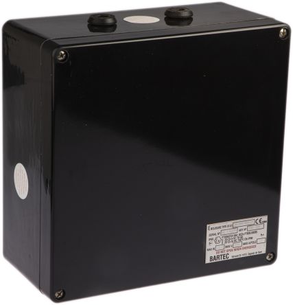 Bartec ATEX Junction Box, IP66, 255mm x 250mm x 120mm [GB 255 - 730385 ...